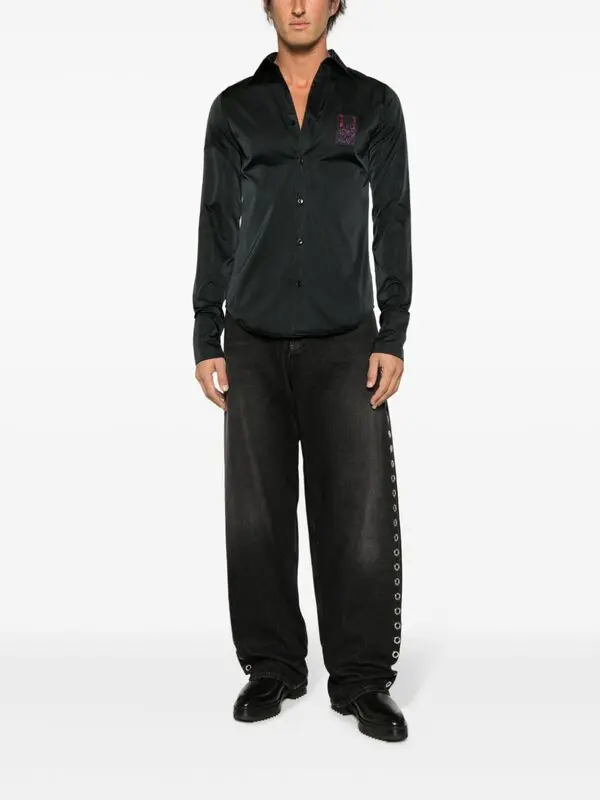 LUDOVIC DE SAINT SERNIN Logo-patch Shirt