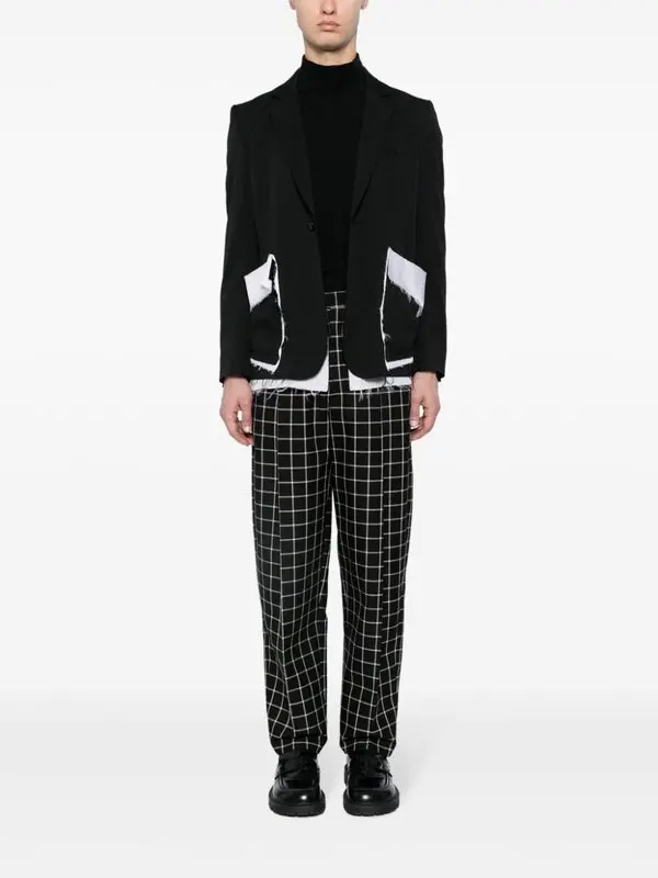 Marni Checked Tapered Trousers