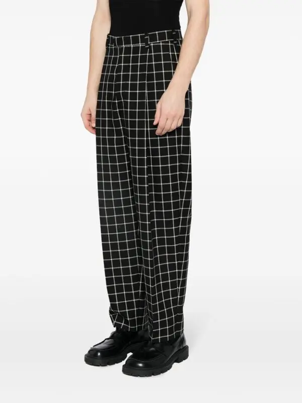 Marni Checked Tapered Trousers