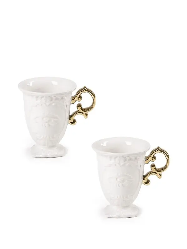 SELETTI Wares Embossed-baroque Mugs
