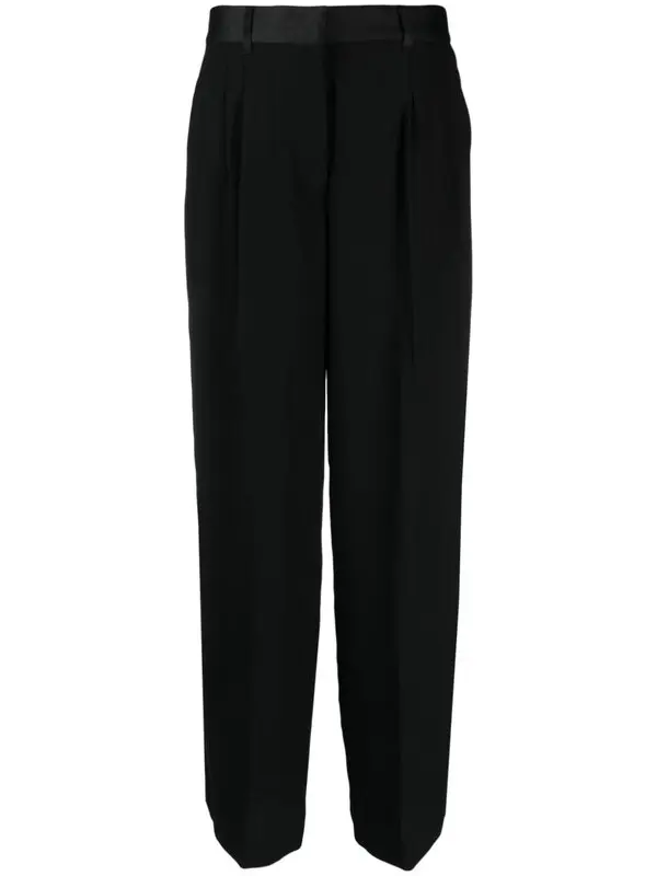 Dkny Pleat-detail Wide-leg Trousers