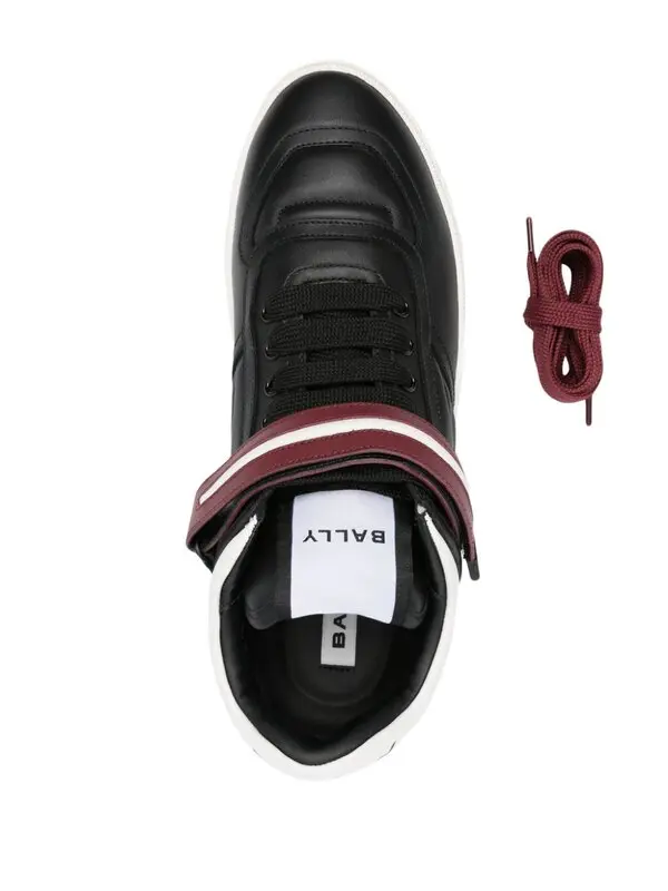 Bally Leather Touch-strap Sneakers