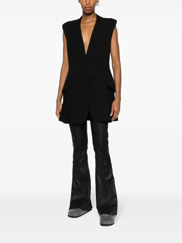 Simkhai Single-breasted Pleated Vest