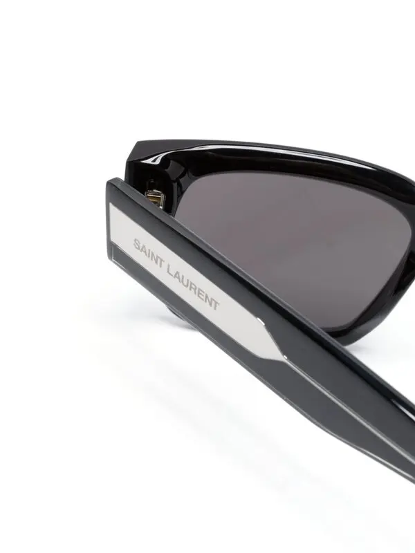 Saint Laurent Logo-plaque Sunglasses