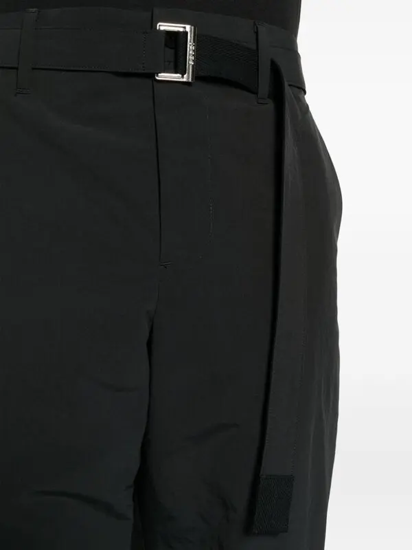 Sacai Straight-leg Trousers - Black