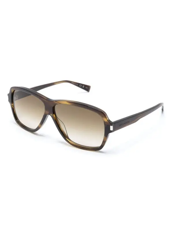 Saint Laurent Carolyn Oversized-frame Sunglasses
