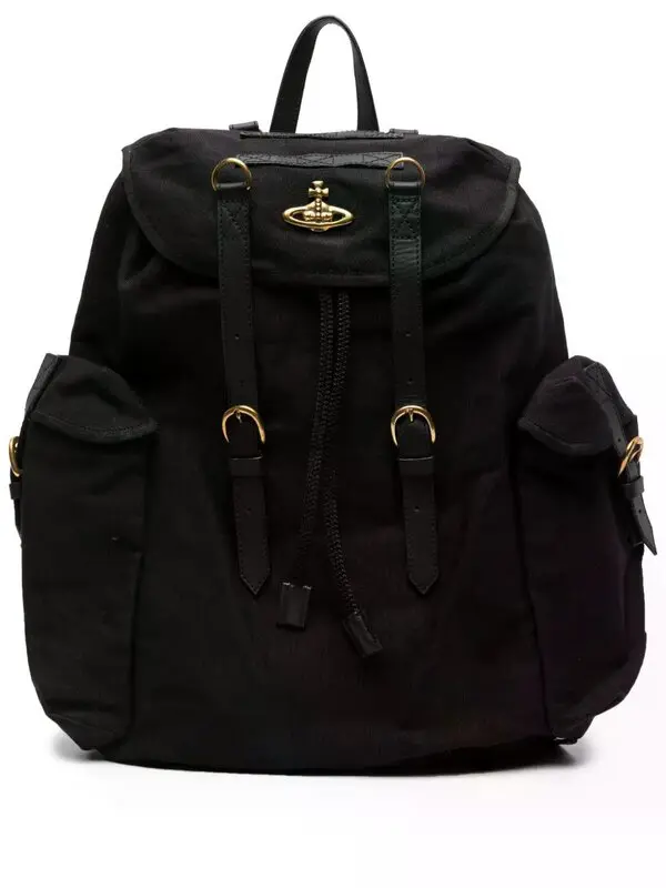 VIVIENNE WESTWOOD Highland Logo-plaque Backpack