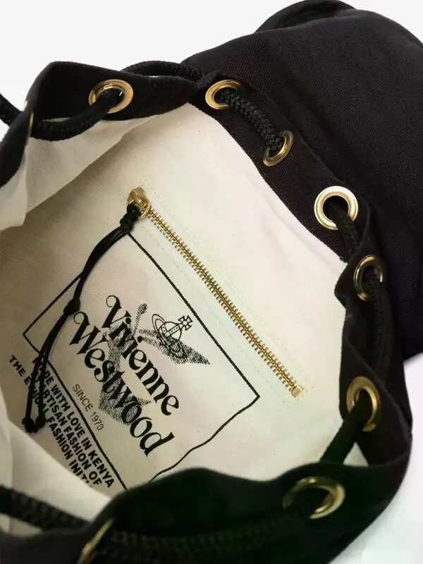 VIVIENNE WESTWOOD Highland Logo-plaque Backpack