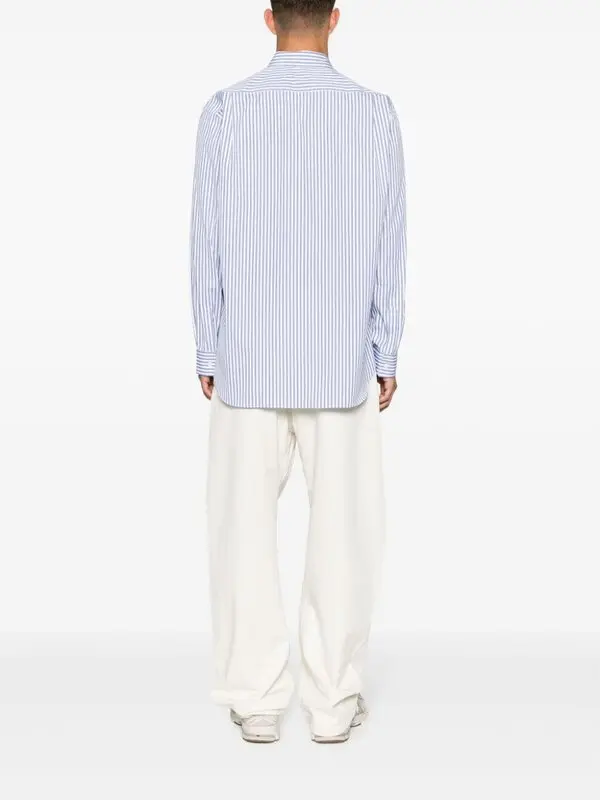 Comme Des Garçons X Lacoste Graphic-print Shirt - White