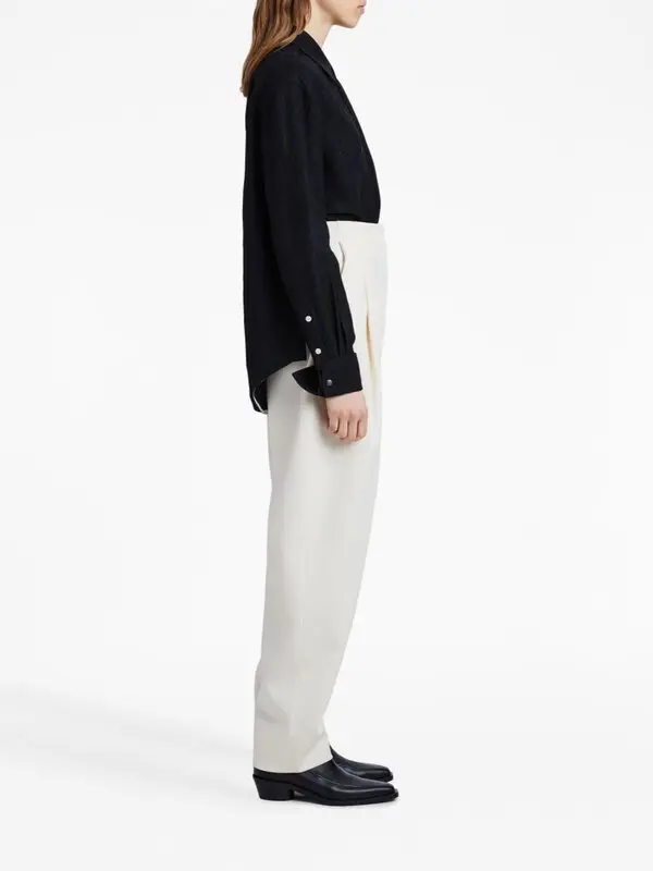 Proenza Schouler Wool-twill Straight-leg Trousers