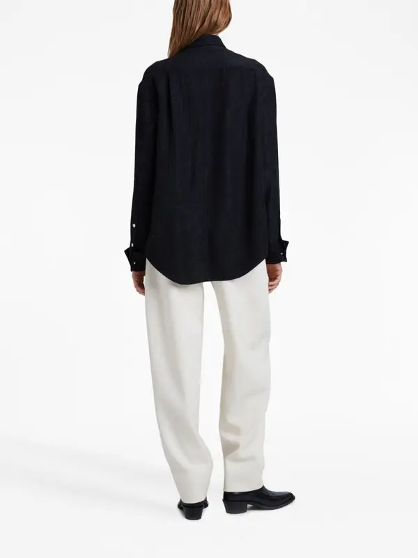 Proenza Schouler Wool-twill Straight-leg Trousers