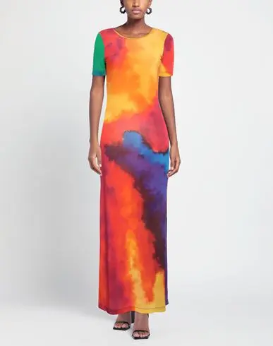 Rabanne Maxi Flared Dress