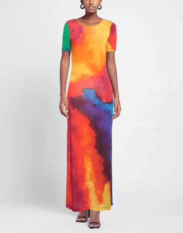 Rabanne Maxi Flared Dress