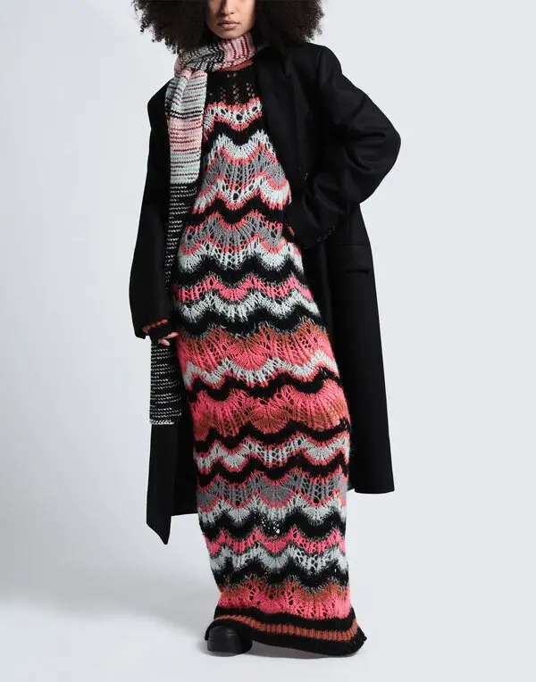 Philosophy Di Lorenzo Serafini Intarsia-knit Maxi Dress