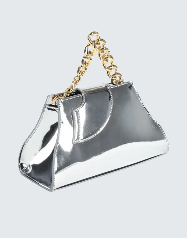 Gcds Laminated Leather Bowler Bag