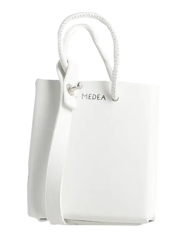 Medea Leather Shoulder Bag - Off White