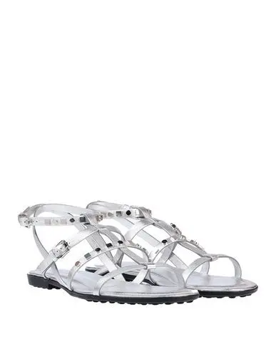 TOD'S Leather Gladiator Sandals