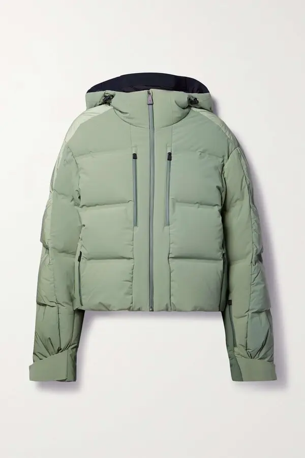 Aztech Mountain Super Nuke Padded Down Ski Jacket - Sage Green