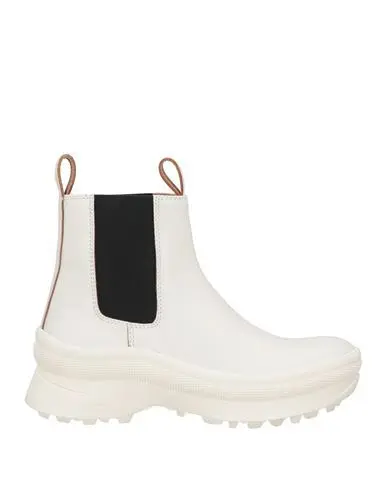 JIL SANDER Leather Ankle Boots