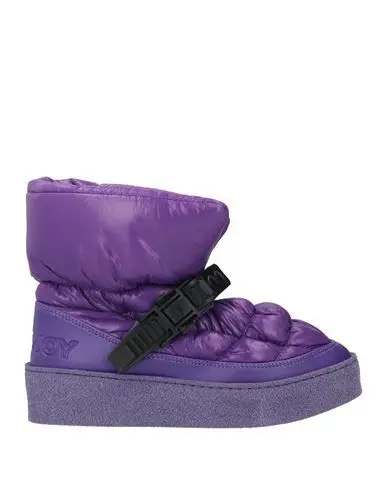 Khrisjoy Padded Ankle Boots - Purple