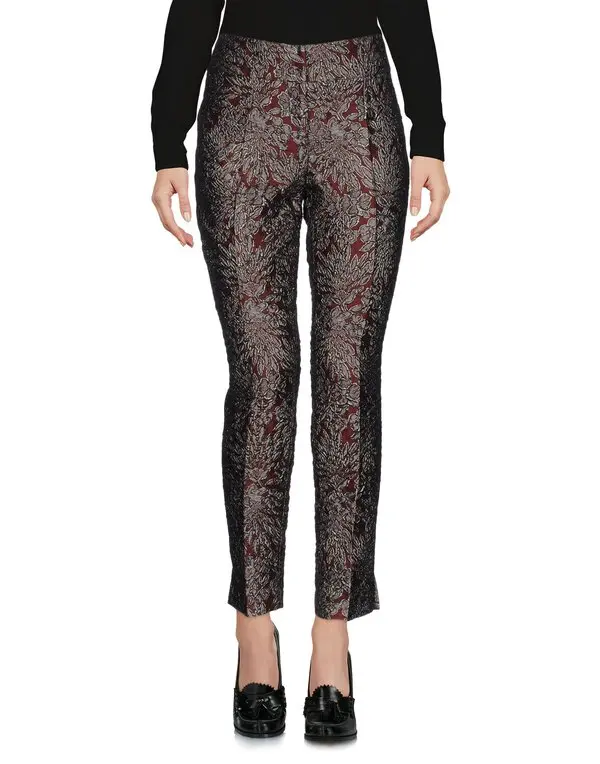 Dolce & Gabbana Floral-print Straight-leg Pants