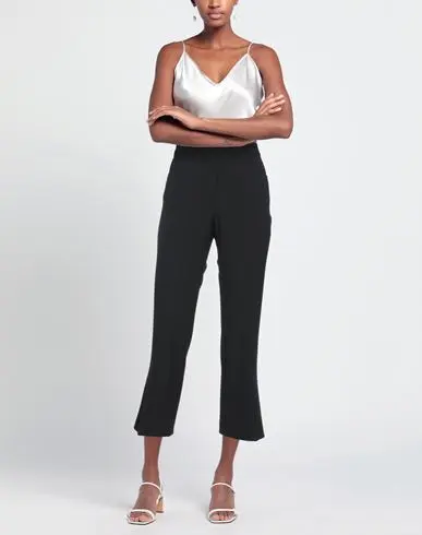 Stella McCartney Twill Wide Leg Pants - Black