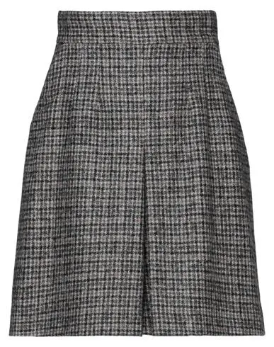 Dolce & Gabbana Mini Skirt In Alpaca Wool Blend
