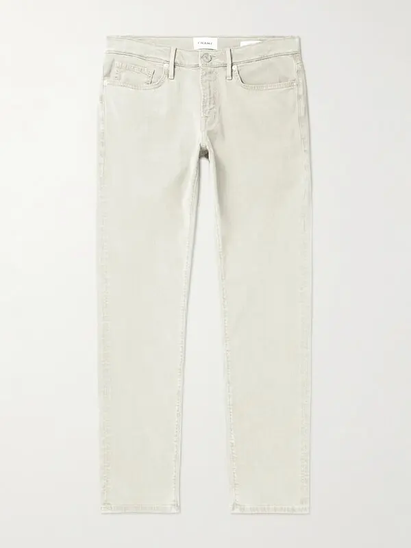 FRAME L'homme Slim-fit Stretch Trousers