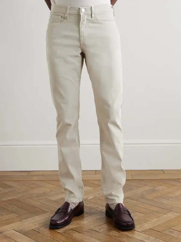 FRAME L'homme Slim-fit Stretch Trousers