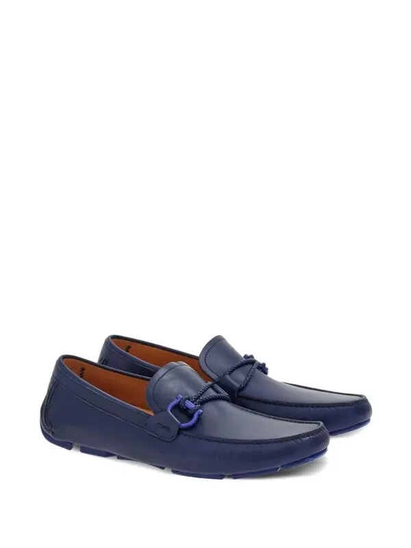 FERRAGAMO Gancini-plaque Driver Loafers