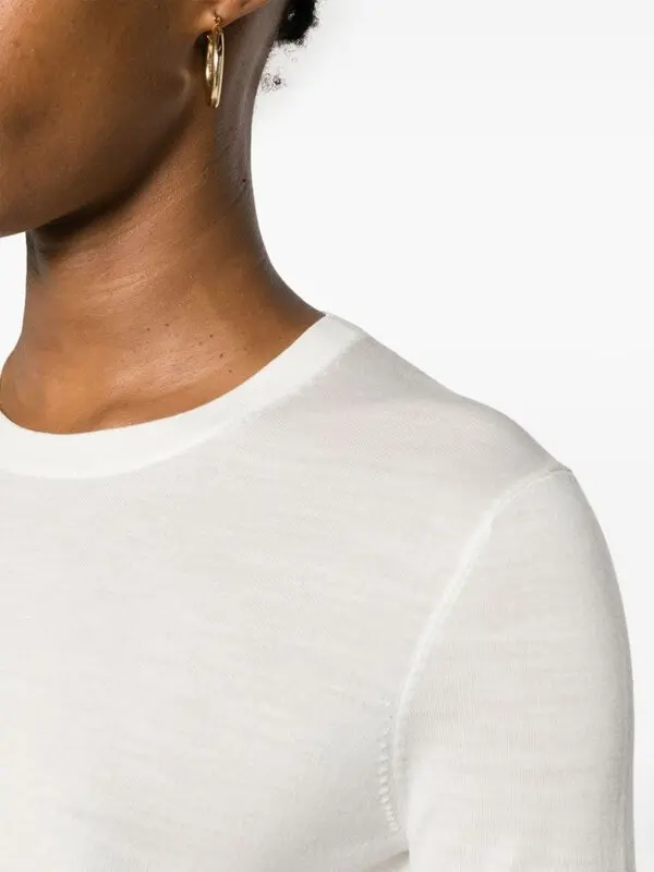 Theory Long-sleeve Wool Jumper
