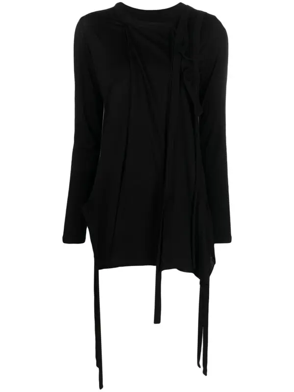 Yohji Yamamoto Strap-detail Sweatshirt