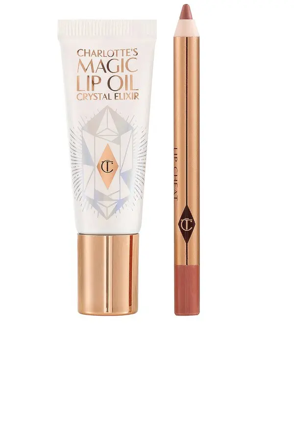 Charlotte Tilbury Pillow Talk Magic Kisses Set In Nude