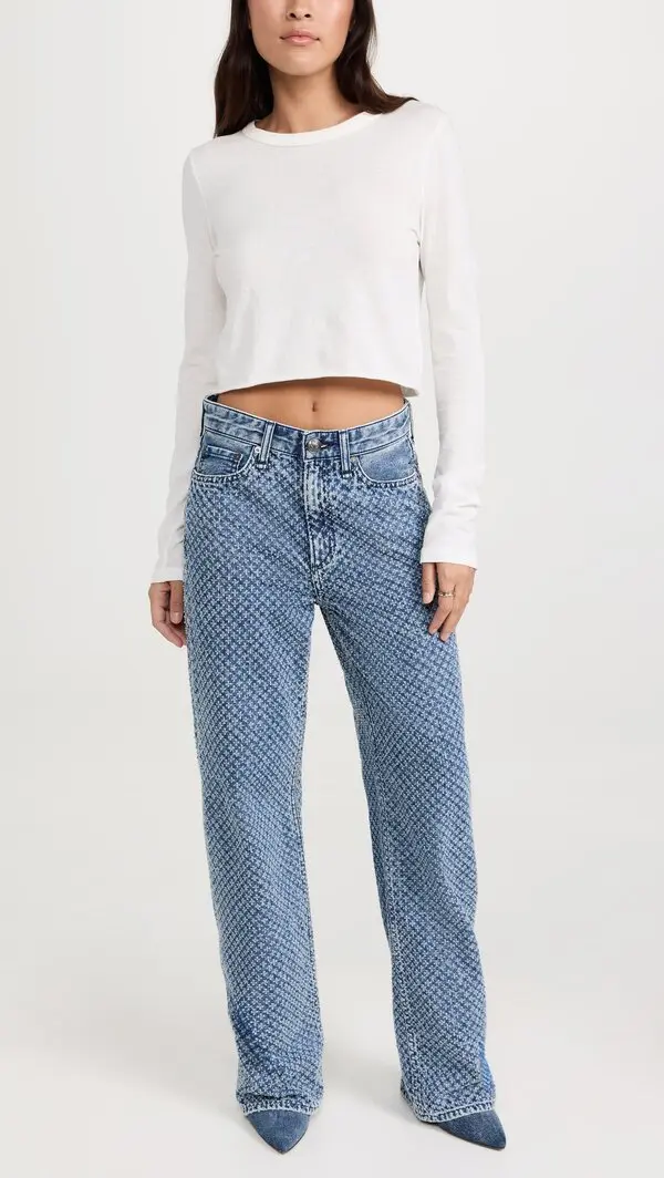 Rag & Bone Logan Tweed Jeans