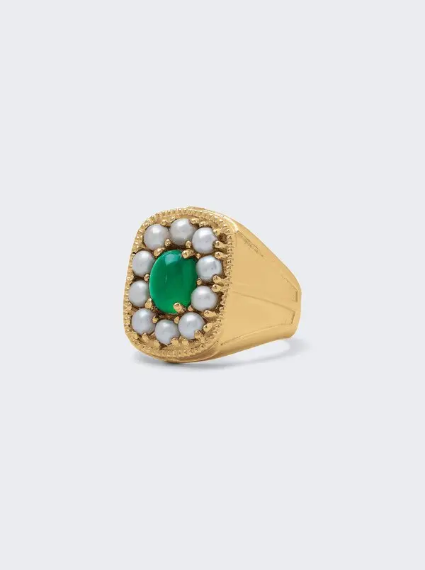 VEERT The Royal Signet Ring - Yellow Gold