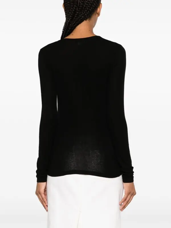 AGOLDE Scoop-neck Lyocell-blend Jumper