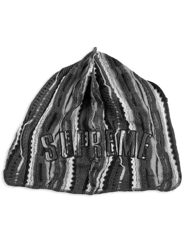 Supreme X Coogi Knitted Durag - Black | Editorialist