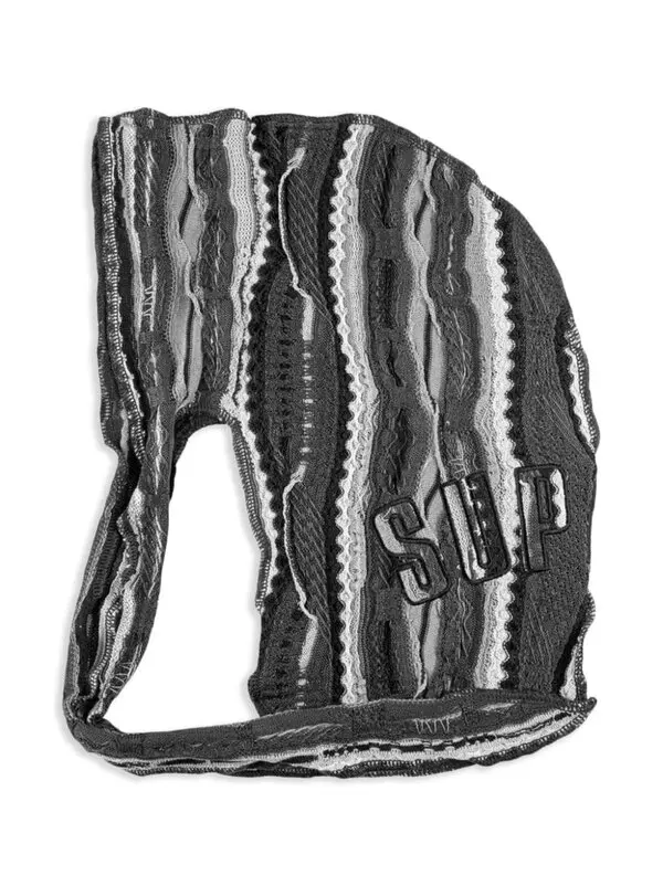 Supreme X Coogi Knitted Durag - Black | Editorialist