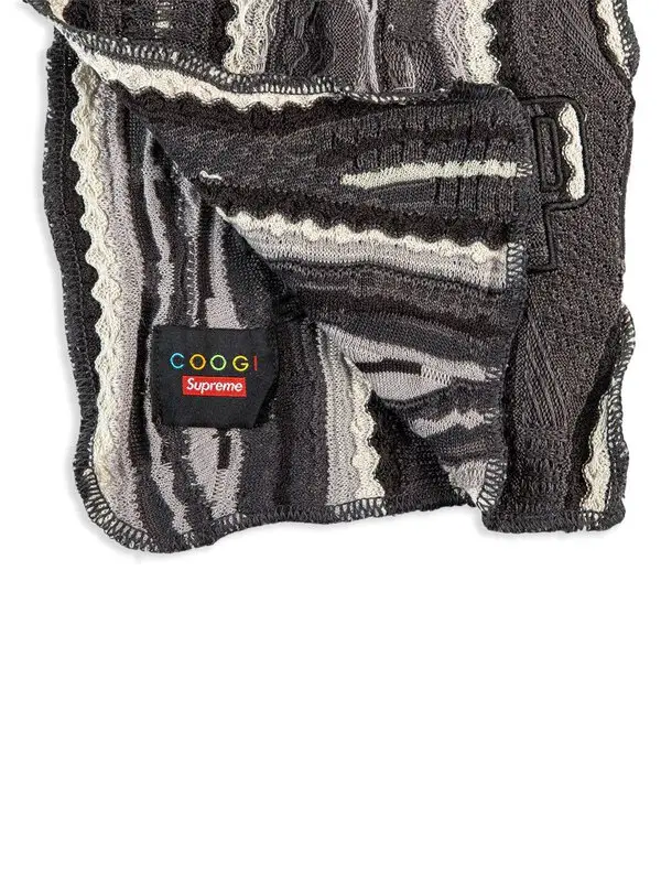 Supreme X Coogi Knitted Durag - Black | Editorialist