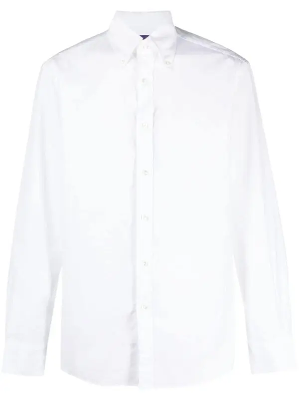 Ralph Lauren Purple Label Button-down Cotton Shirt
