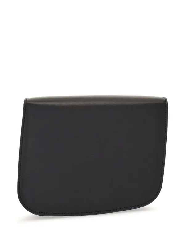 FERRAGAMO Xs Fiamma Leather Crossbody Bag