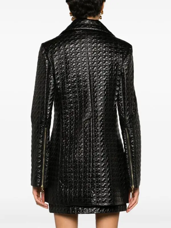 PATOU Quilted Zip-front Jacket - Black