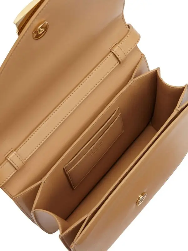 FERRAGAMO Medium Asymmetric Leather Crossbody Bag
