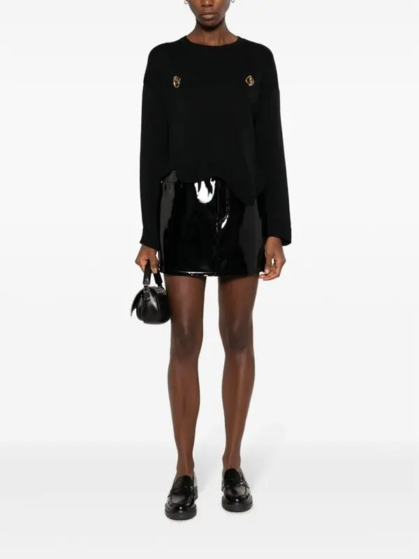 Moschino Asymmetric-hem Jumper