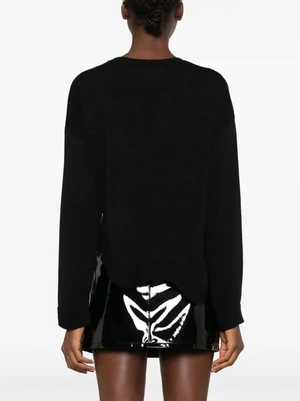 Moschino Asymmetric-hem Jumper