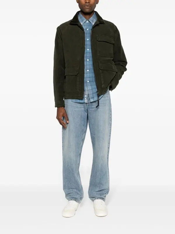 Aspesi Plaid Check-print Cotton Shirt