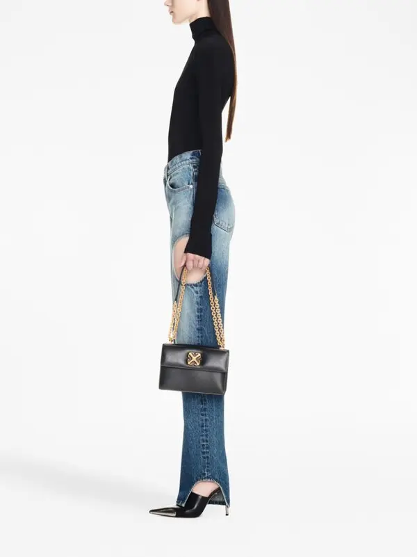 Off-White Jitney 2.0 Shoulder Bag - Black