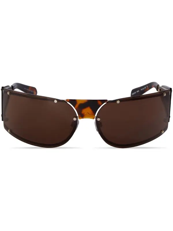Off-White Kenema Sunglasses - Brown