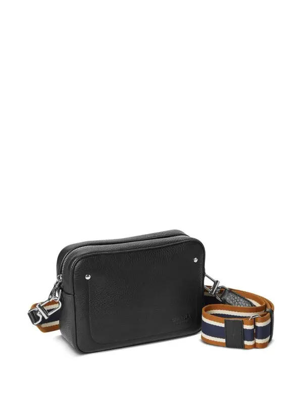 Shinola Grained-leather Camera Bag