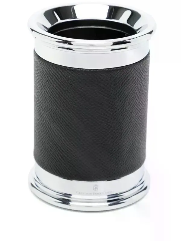 GRAF LANTZ Epsom Leather Pen Holder - Black